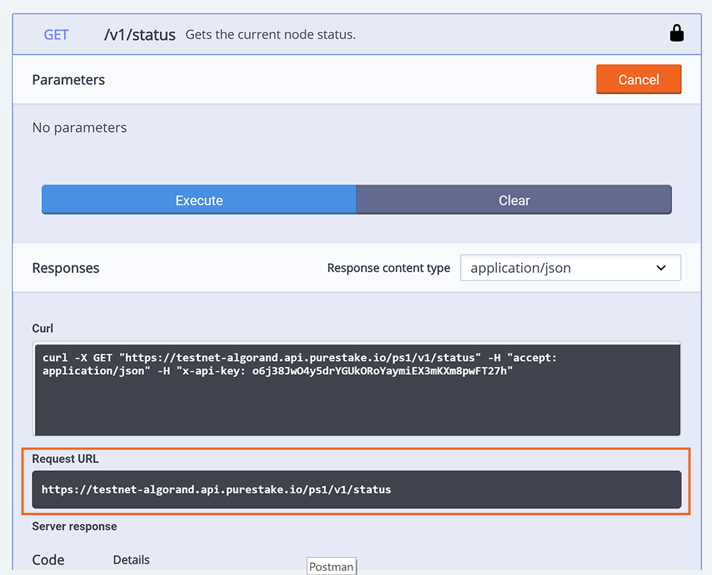 Getting Started with the PureStake API Service | Algorand Developer Portal